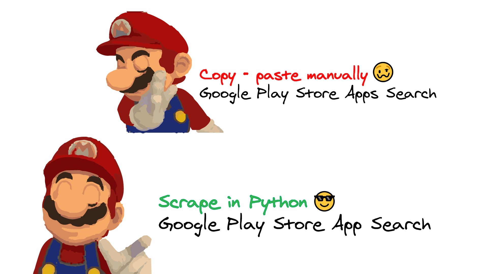 Scrape Google Play Search Apps in Python