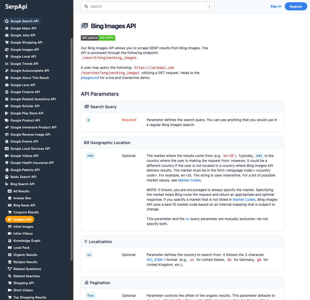 How to Scrape Bing Images Results
