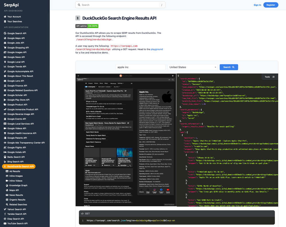 How to Scrape DuckDuckGo Search Results