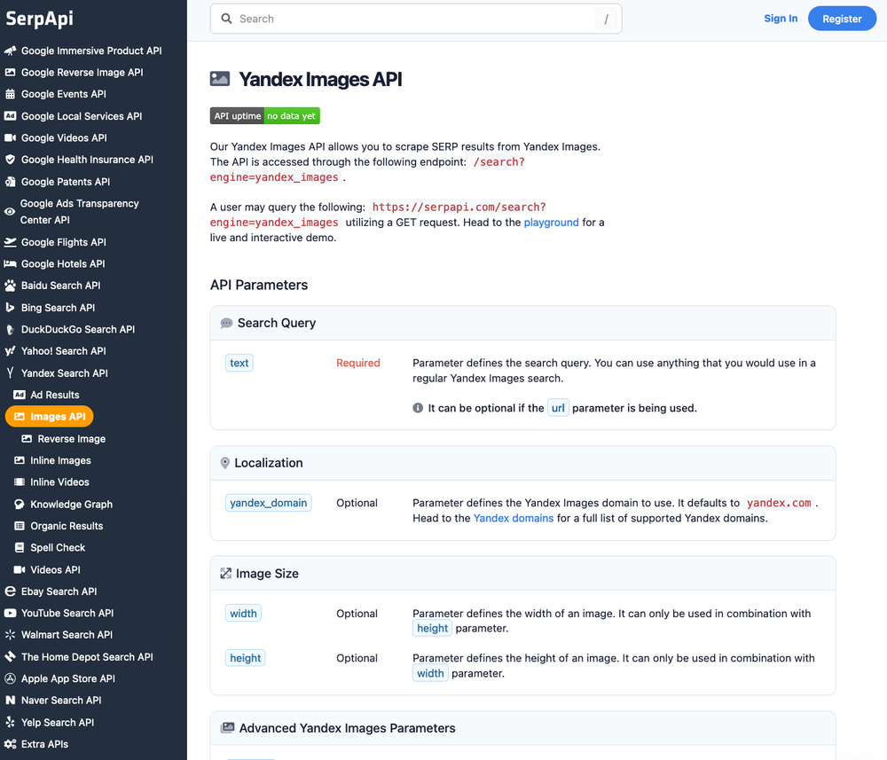 How to Scrape Yandex Images Results