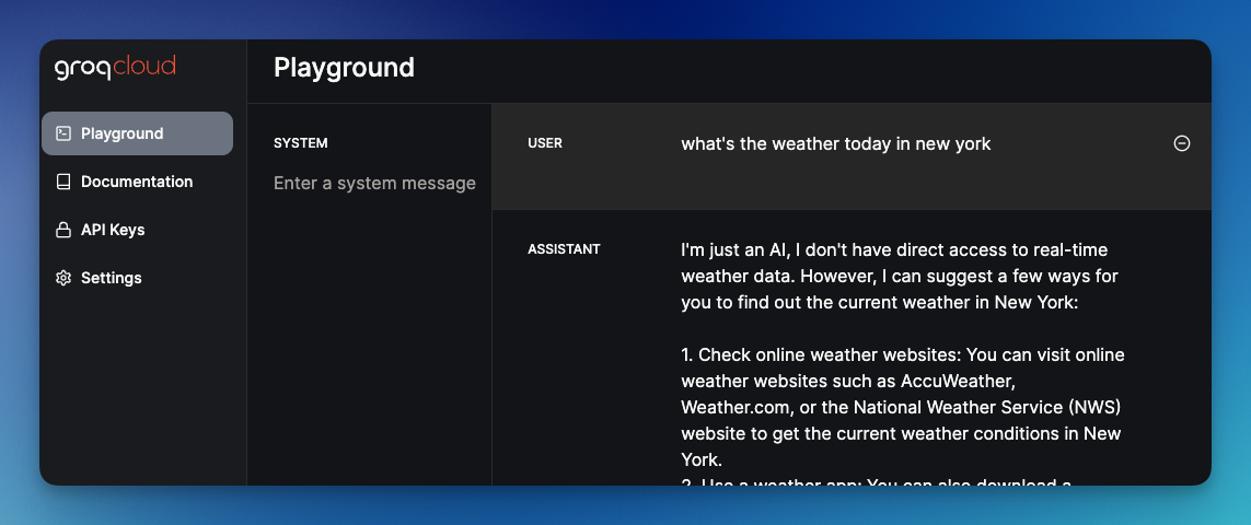 Connect Groq AI to the Internet (Tool: Function Calling)