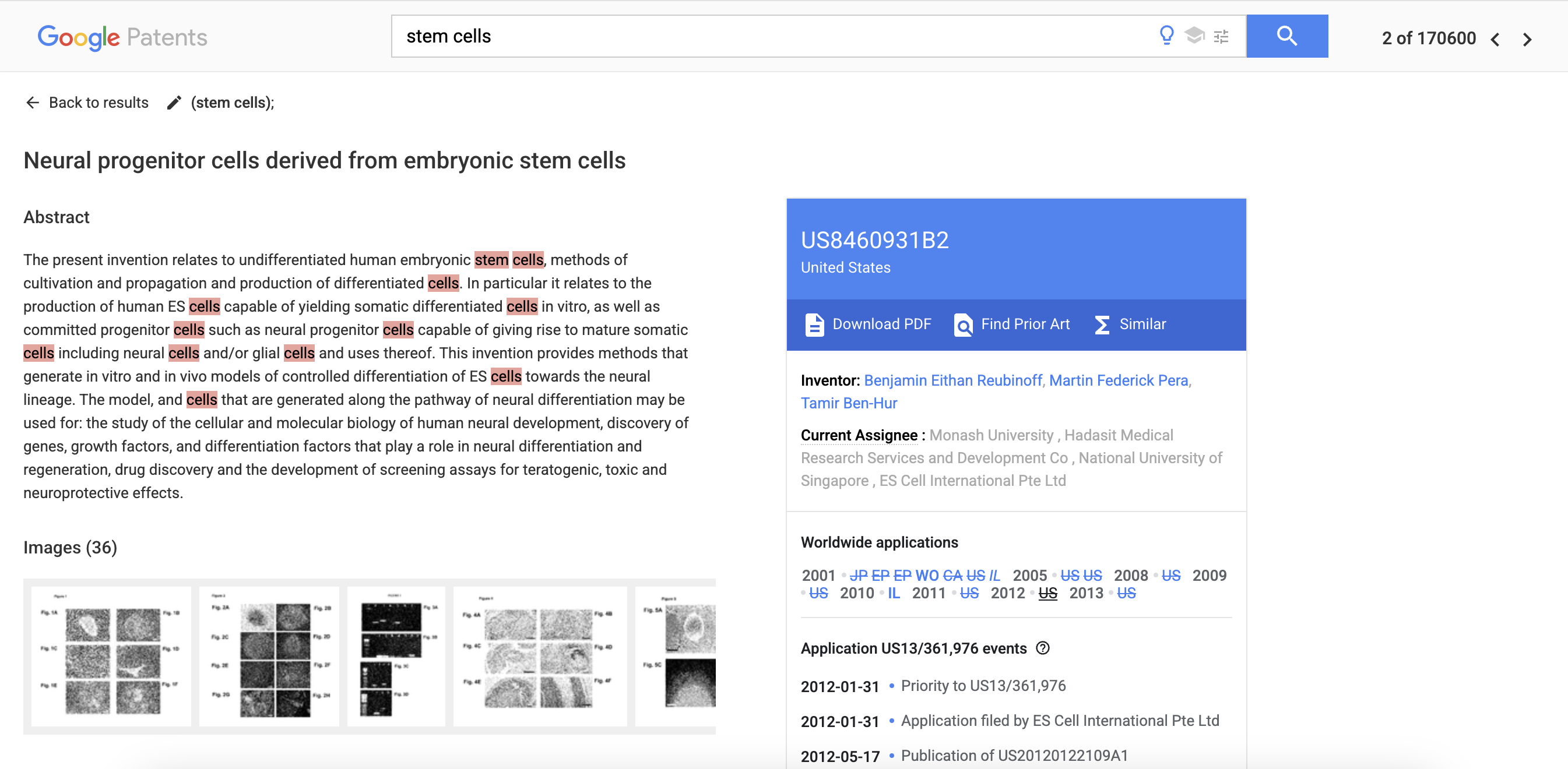Export Patent Details from Google Patents to CSV using Python