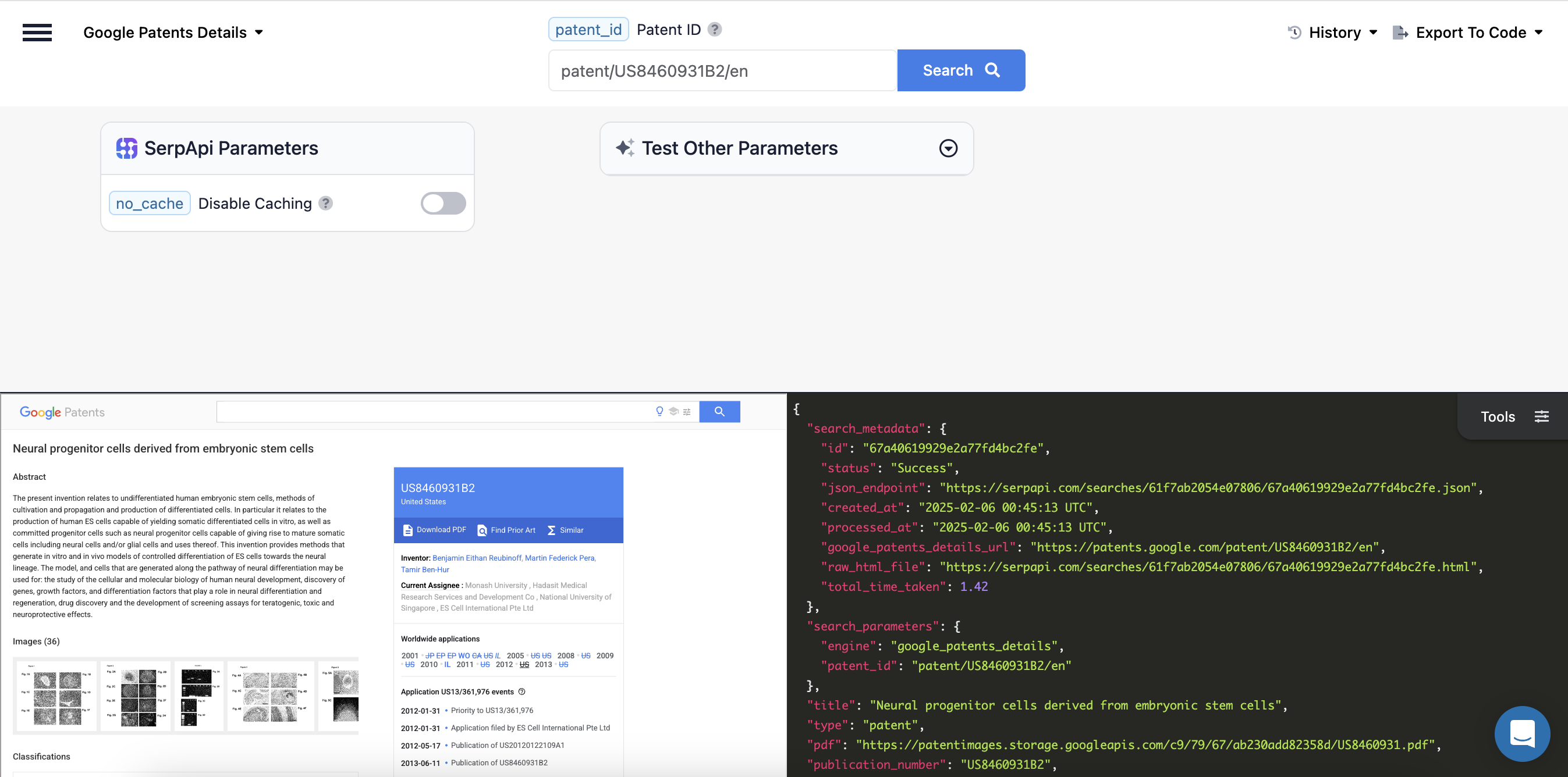 Export Patent Details from Google Patents to CSV using Python