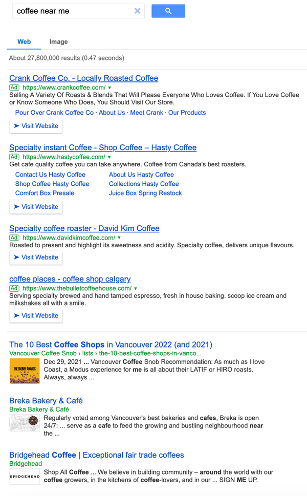 Web Search API Alternatives