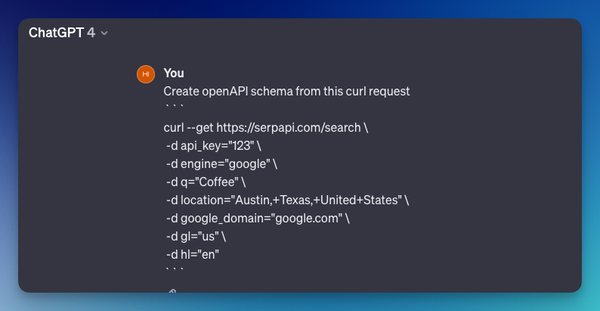 Connect custom GPT to the internet (Google X ChatGPT)