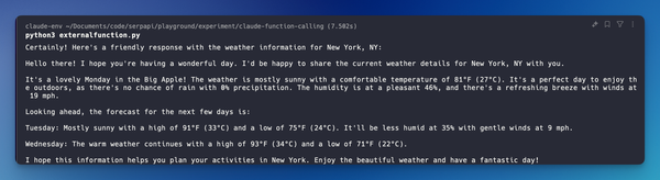 Connecting Claude AI to the Internet (using Function Calling)
